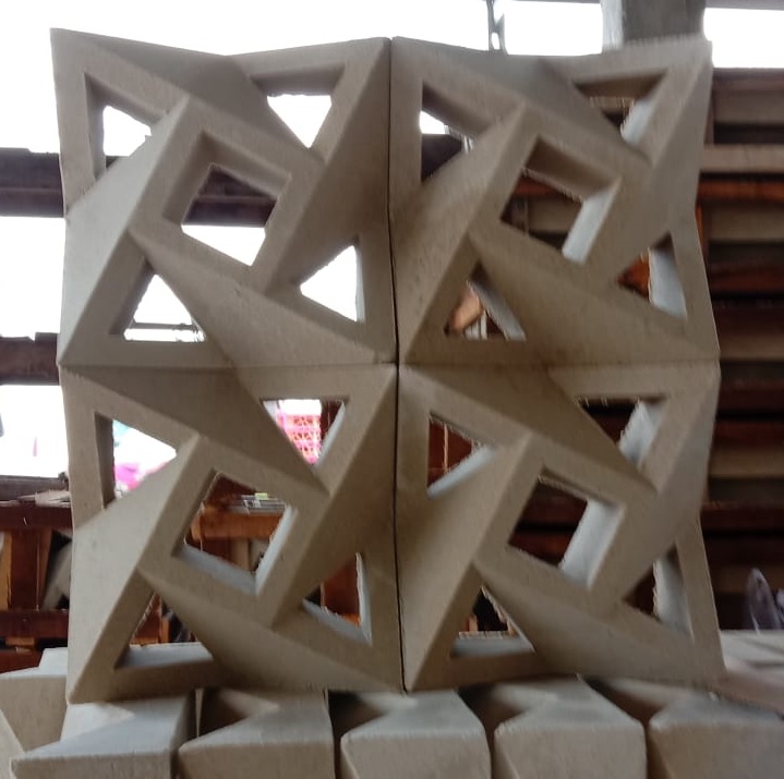 Jasa Desain Rumah Online | variasi dinding roster sebagai pilihan desain