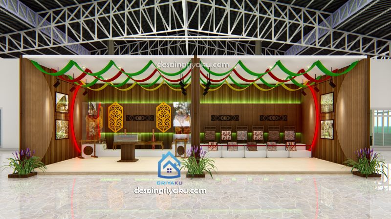 Portofolio Desain Booth karya Desain Griyaku Studio