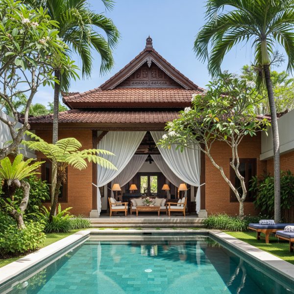 Jasa Desain Rumah | Elemen Villa Joglo modern