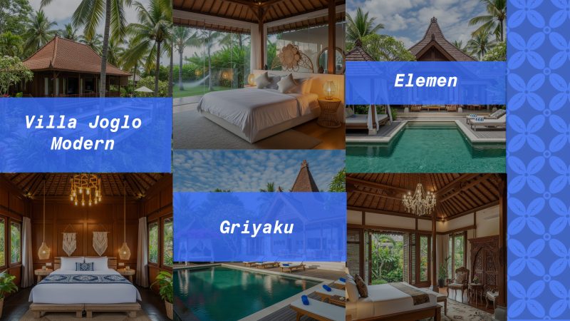 Jasa Desain Rumah | Elemen Villa Joglo modern